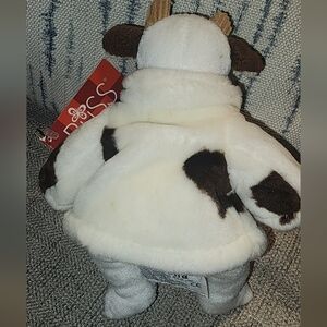 Russ | Toys | New Russ Berrie Mooella Brown White Cow Spotted Coat ...